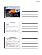 Understanding Energy Systems And Finite Resources A Course Hero