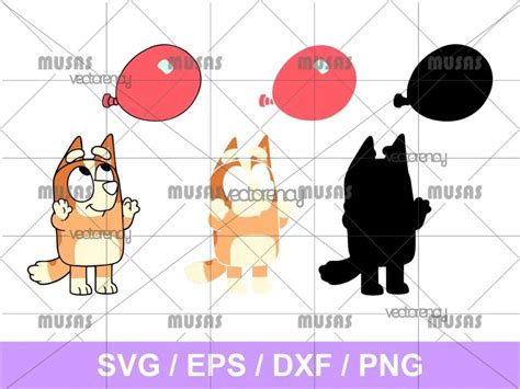 Bingo Bluey Svg Vectorency