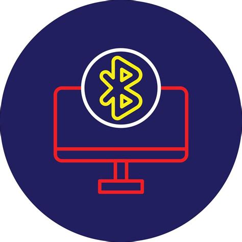 Bluetooth Lcd Line Multicolor 9584548 Vector Art At Vecteezy