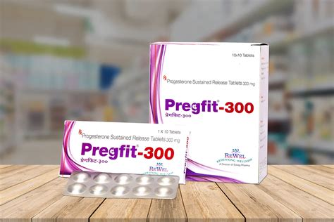 Pregfit 300 Progesterone Sustained Release Tablets 300 Mg