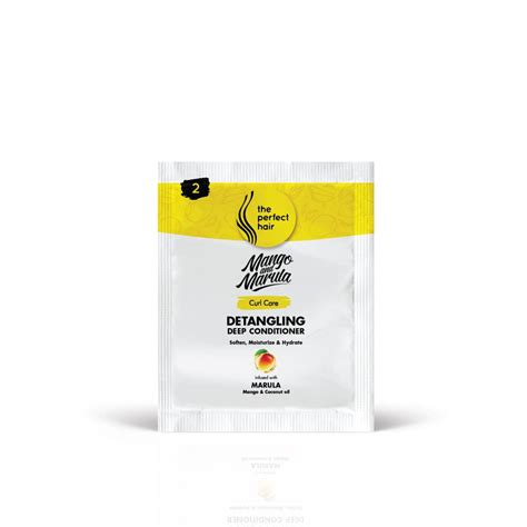 The Perfect Hair Mango And Marula Detangling Deep Conditioner Sachet