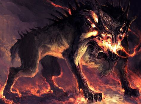 Hellhound Wallpapers Top Free Hellhound Backgrounds Wallpaperaccess