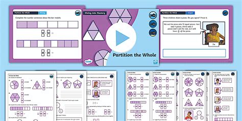 👉 Year 3 Diving Into Mastery Step 3 Partition The Whole