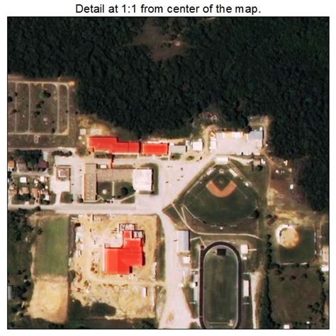 Aerial Photography Map Of Kingston Ok Oklahoma