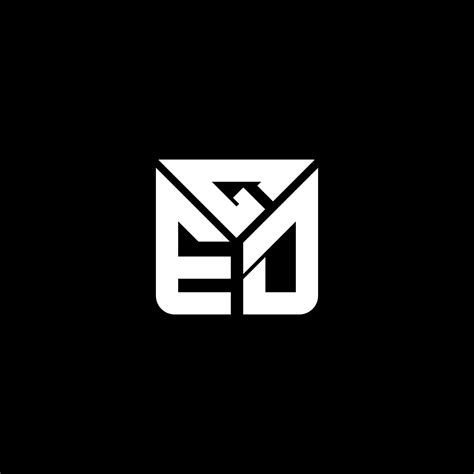 GED Letter Logo Vector Design GED Simple And Modern Logo GED