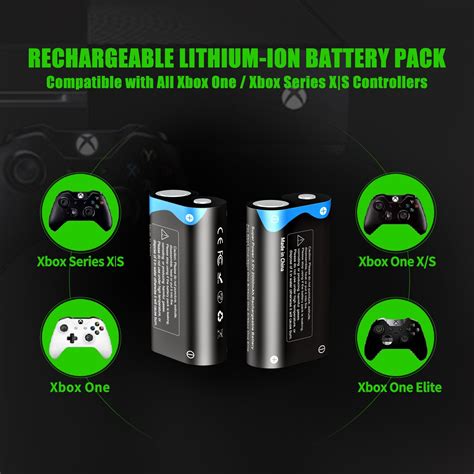 Lithium Xbox Controller Battery Pack For Xbox Series Xsxbox Onexbox