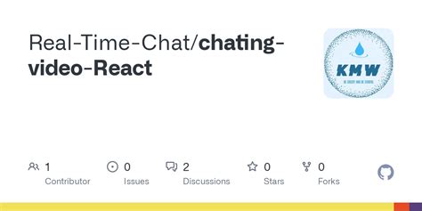 github real time chat chating video react