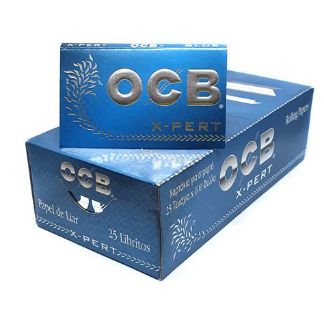 Бумага для сигарет блок Ocb X Pert Double 100л 25шт купить с