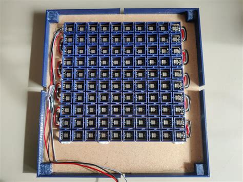 battleship computer with esp32 ws2812 led stripe 8 steps instructables