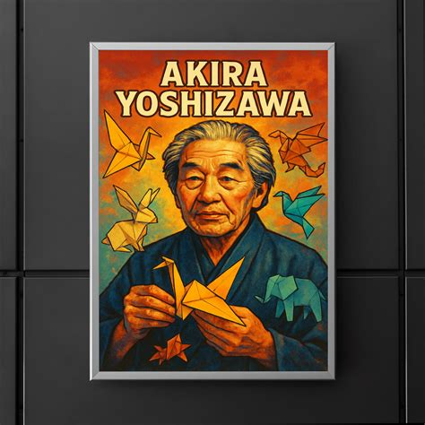 Akira Yoshizawa Poster Print — Museum Quality 18x24 Noveltees