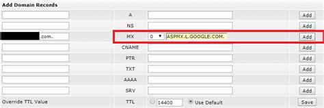 Setup Mx Record For G Suite Inside Direct Admin Serverfreak Technologies Sdn Bhd
