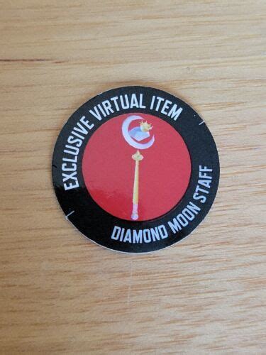 Diamond Moon Staff Roblox Virtual Toy Codes Code Sent By Message