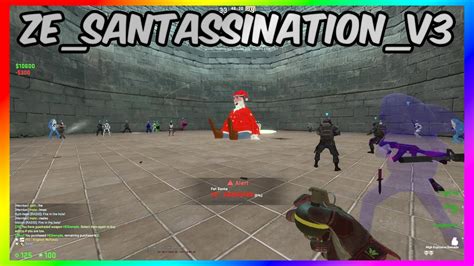 Csgo Zombie Escape On Gfl Santassination Youtube
