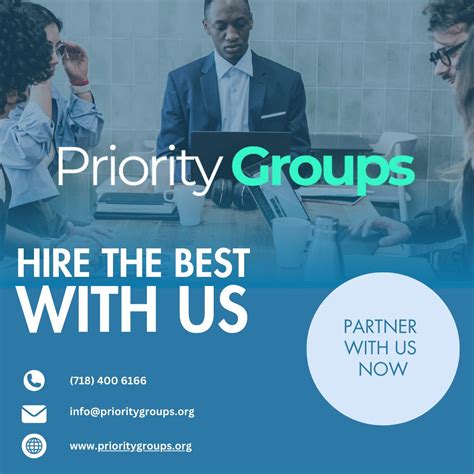 Priority Groups On Linkedin Priority Groups Is Dedicated To Delivering