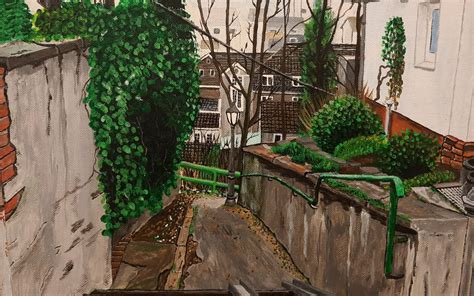 Hückeswagener Hobbykünstler Michael Neuber In Stadtbibliothek