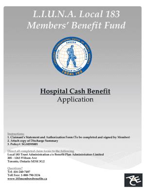 Local 183 183membersbenefits Form Fill Out And Sign Printable PDF Template AirSlate SignNow