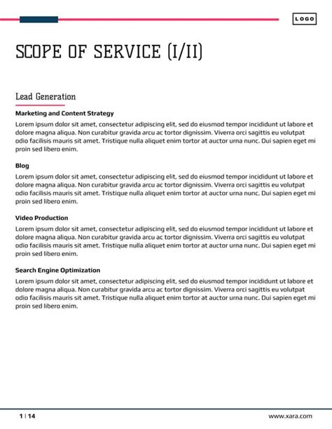 Proposals Data Analytics Xara