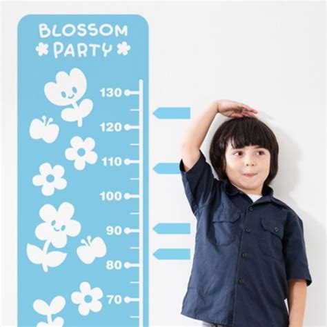 나무자전거 Jej 그래픽스티커 블라썸파티 키재기스티커인테리어스티커아이방스티커나무자전거 시트지 그래픽스티커 레터링전문