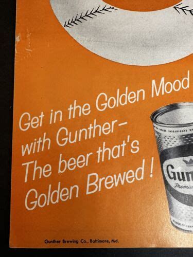 Baseball Program Score Card Ticket 1955 Baltimore Orioles Vs Cleveland