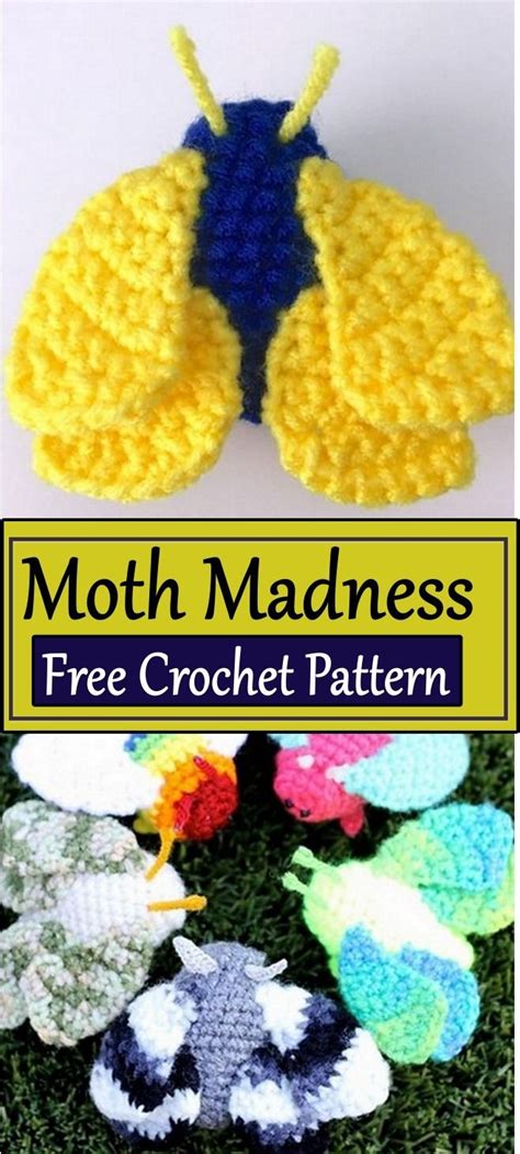 Crochet Moth Patterns Tutorial