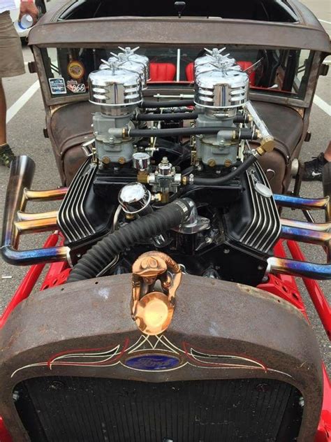 Vintage Hot Rod Engine