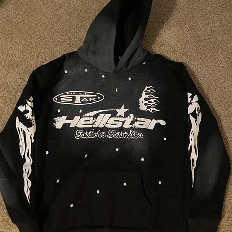 Hellstar Hoodie Size L Brand New Streetwearhellstar Depop