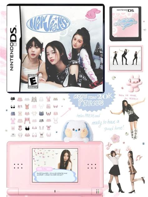 Newjeans Nintendo Ds Layout Nintendo Y2k Nintendo Ds Design