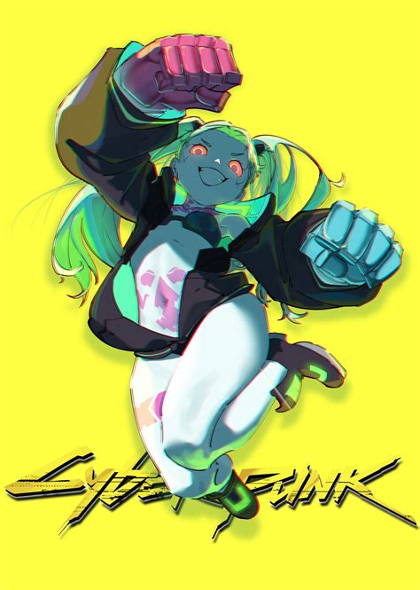 Rebecca Cyberpunk And More Drawn By Leng Sediao Kafei Danbooru