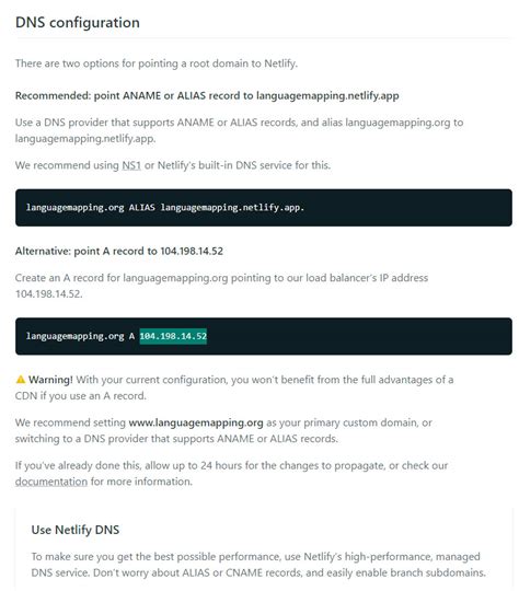 Connect Domain To Netlify · Issue 17 · Language Mappinglanguage Map