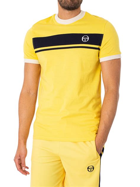 Sergio Tacchini Master T Shirt Yellow