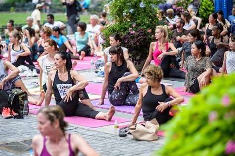 Outdoor Yoga Class