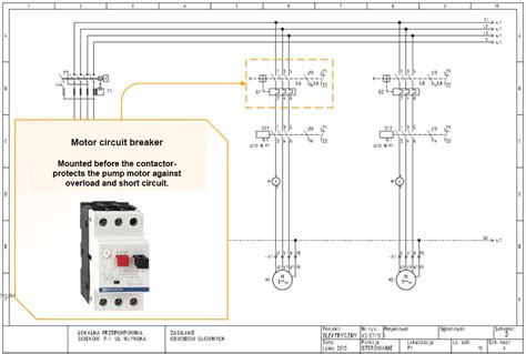 Mccb Circuit Breaker Symbol Wiring Flow Line