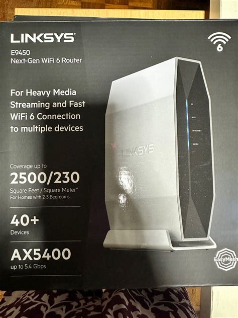 Linksys E9450 Sg Ax5400 Wifi 6 Router Computers And Tech Parts And Accessories Networking On