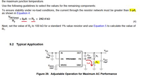 TPS7A49 Request For Clarification For Feedback Current Spec Power Management Forum Power