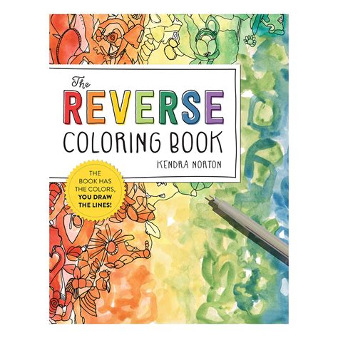 Reverse Coloring Pages
