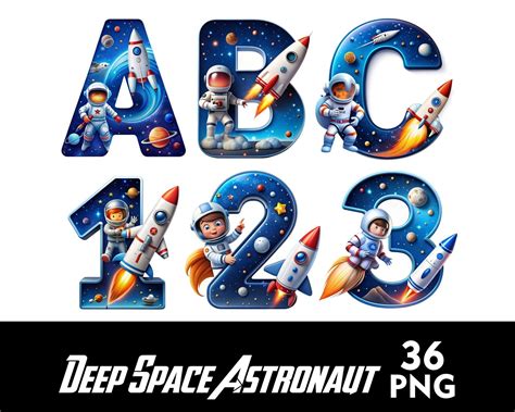 Deep Space Astronaut Alphabet Space Font Deepspace Letters Png Astronaut Alphabet Png Space Font