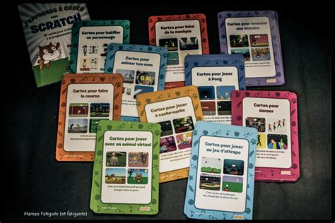 Coffret Japprends à Coder Avec Scratch Maman Fatiguée Et Fatigante