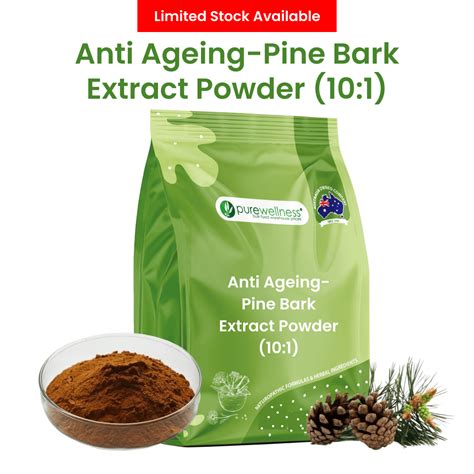 Anti Ageing Pine Bark Extract Powder 10 1 100g Wholesale Health Food Distributor