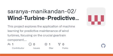 Wind Turbine Predictive Maintenance Using Machine Learning Wind Turbine Slx At Main Saranya