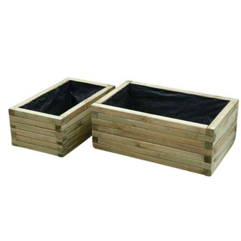 Long Rectangular Planter Listers Timber