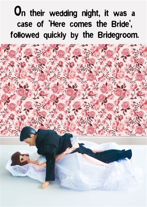 Photo Humour Male And Female Dolls Sex Related Wedding Night Card Large Artofit