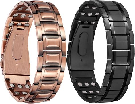 Jecanori Magnetic Copper Bracelets For Men Ultra Strength