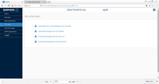 Error To Download SSL VPN Client On User Portal Discussions Sophos Firewall Sophos