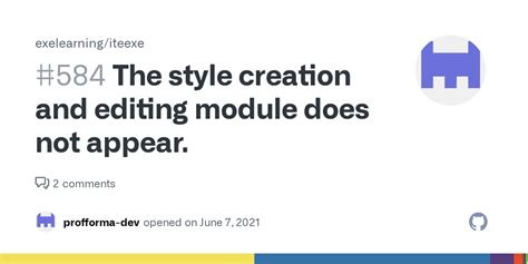 The Style Creation And Editing Module Does Not Appear Issue Exelearning Iteexe GitHub