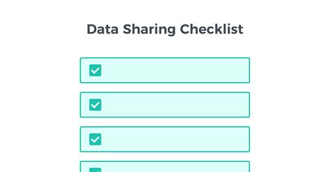 Checklist For Research Data Sharing Best Practices