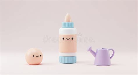 Cute Ai Generated Objects Stock Illustration Illustration Of Soft