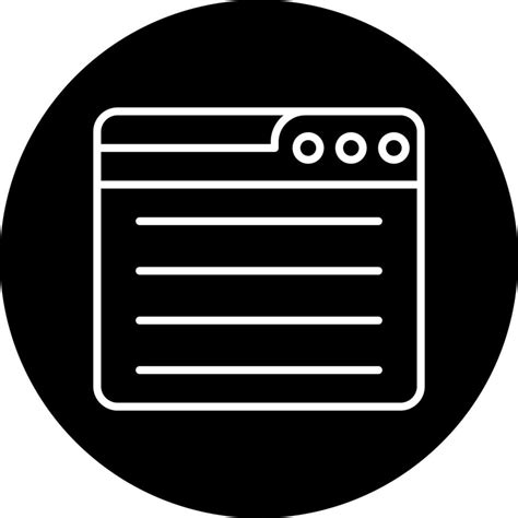 web site vector icon 20907744 vector art at vecteezy