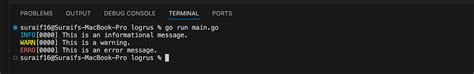 a simple guide to using logrus for logging in go suraif muhammad medium