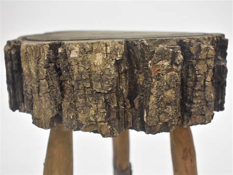 Rustic French Tree Trunk Tables For Sale At 1stdibs