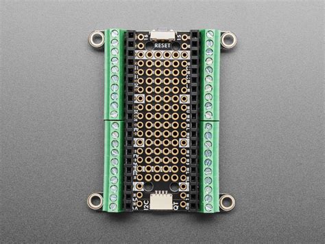 Adafruit Terminal Picowbell For Pico With Pre Soldered Sockets Reset Button And Stemma Qt Id